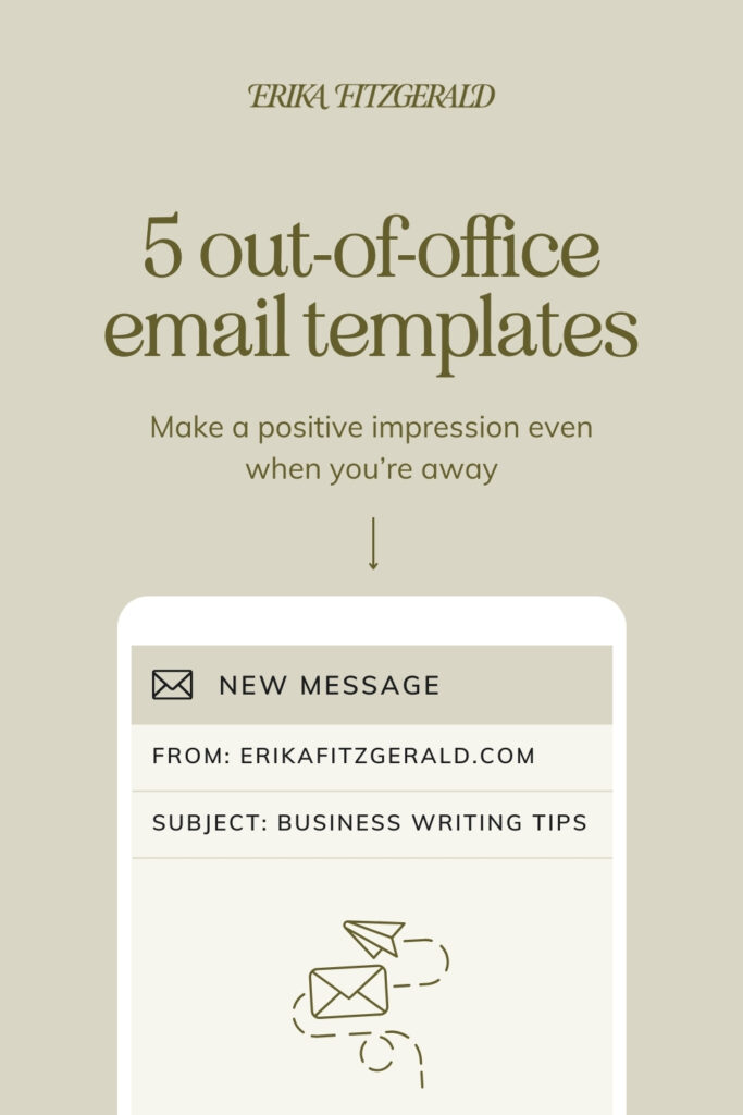 How to Write an Out-Of-Office Message (With Examples)